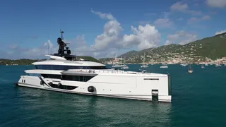 60m CRN superyacht Comfortably Numb in the USVI